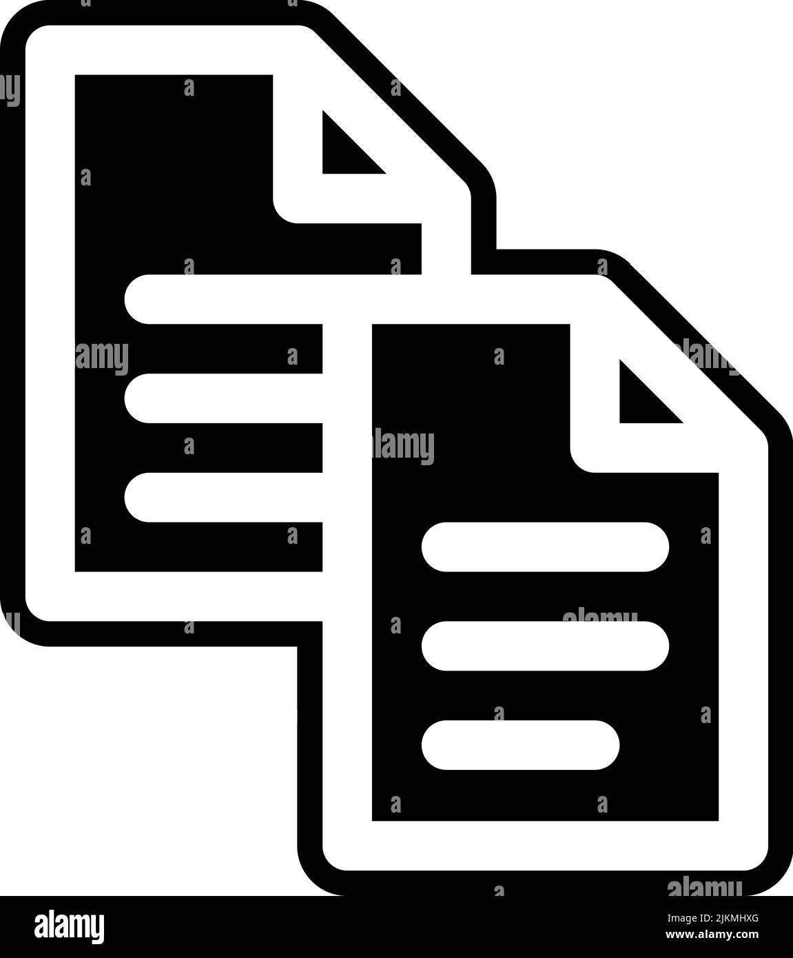 paste icon black vector illustration Stock Vector Image & Art - Alamy