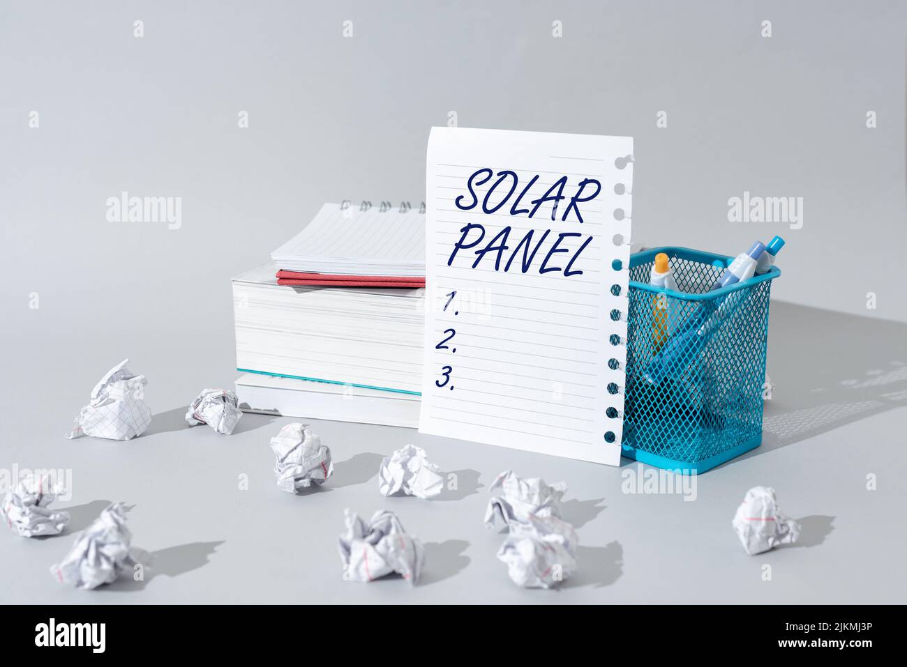 Text sign showing solar hi-res stock photography and images - Alamy