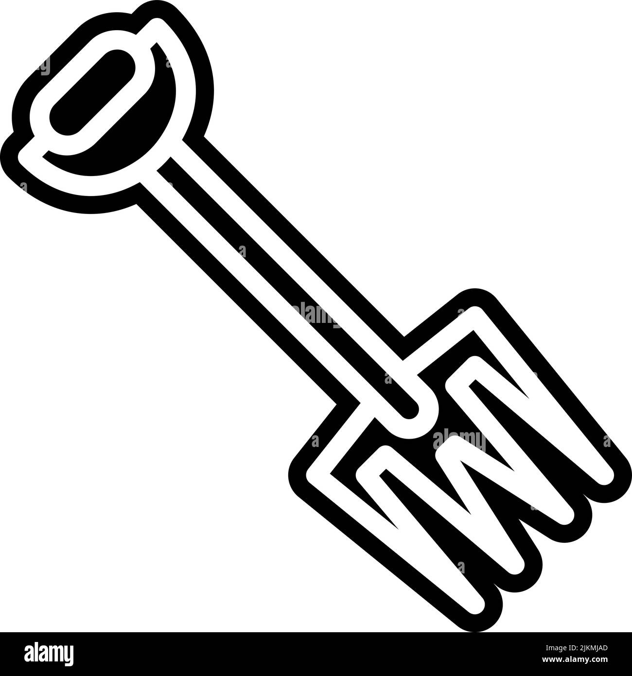 Black forks Stock Vector Images - Alamy