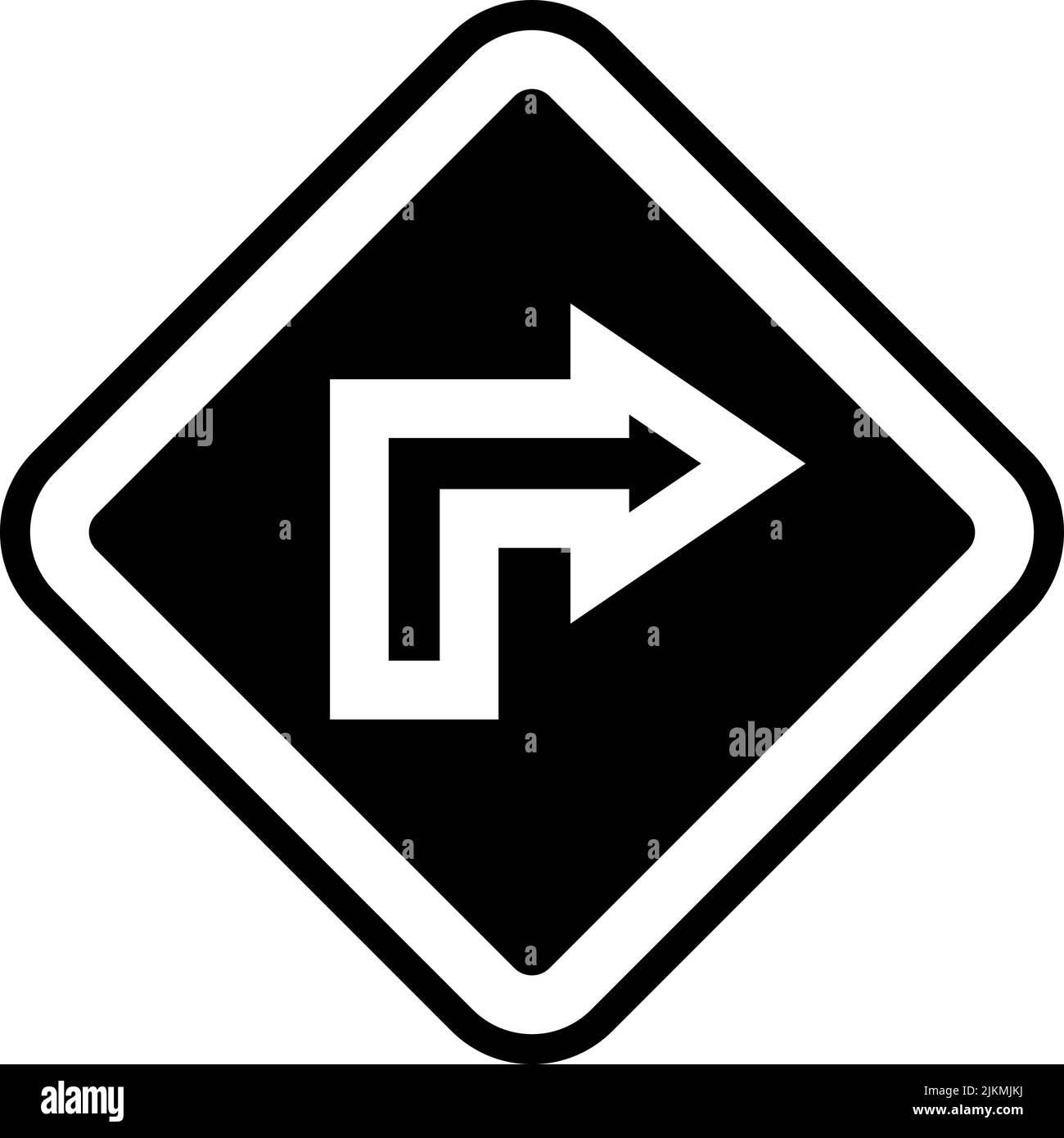 Pedestrian bridge vector vectors Black and White Stock Photos & Images ...