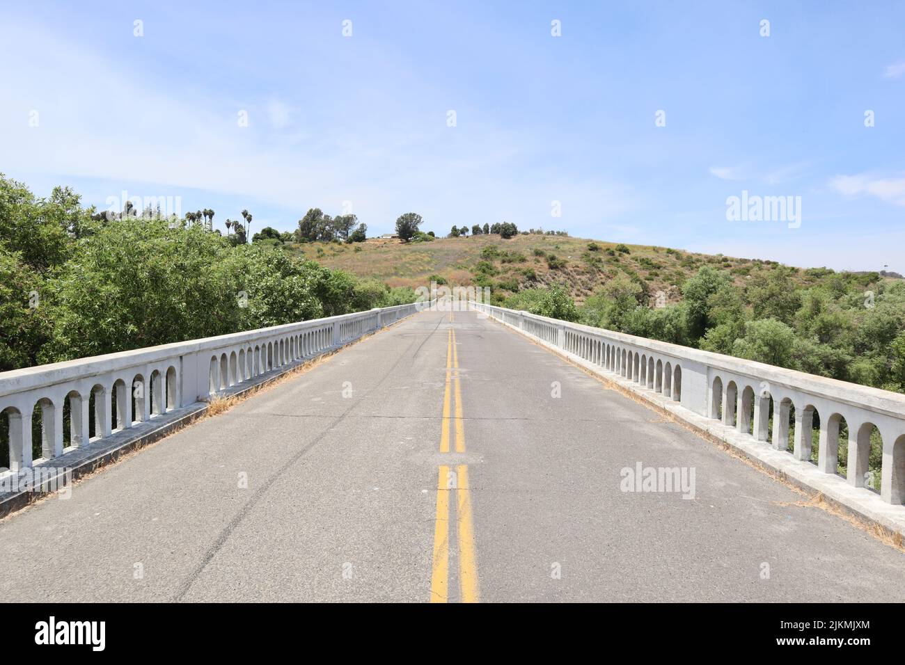 A view of the center of an abandoned San Luis Rey River Historical ...