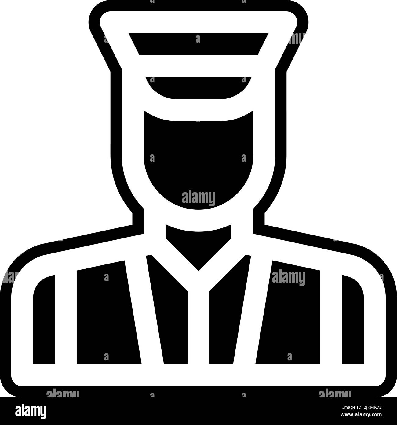 conductor icon black vector illustration Stock Vector Image & Art - Alamy