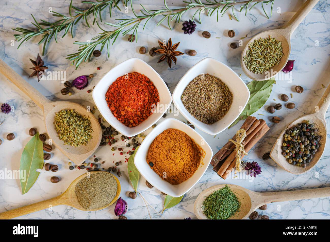 Spices gastronomy hi-res stock photography and images - Alamy