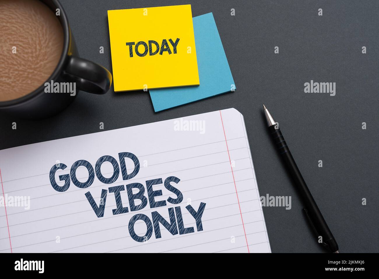 Writing displaying text Good Vibes Only, Conceptual photo Just positive ...