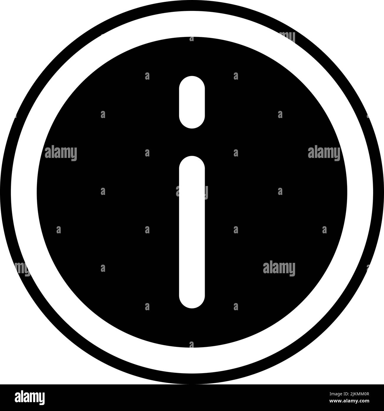 info icon black vector illustration Stock Vector Image & Art - Alamy