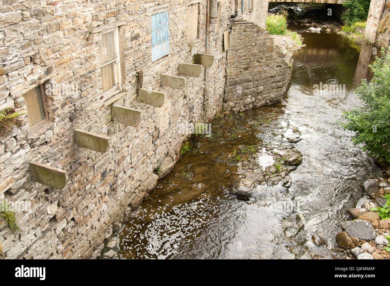 Gayle Beck Hawes Yorkshire Dales Stock Photo - Alamy