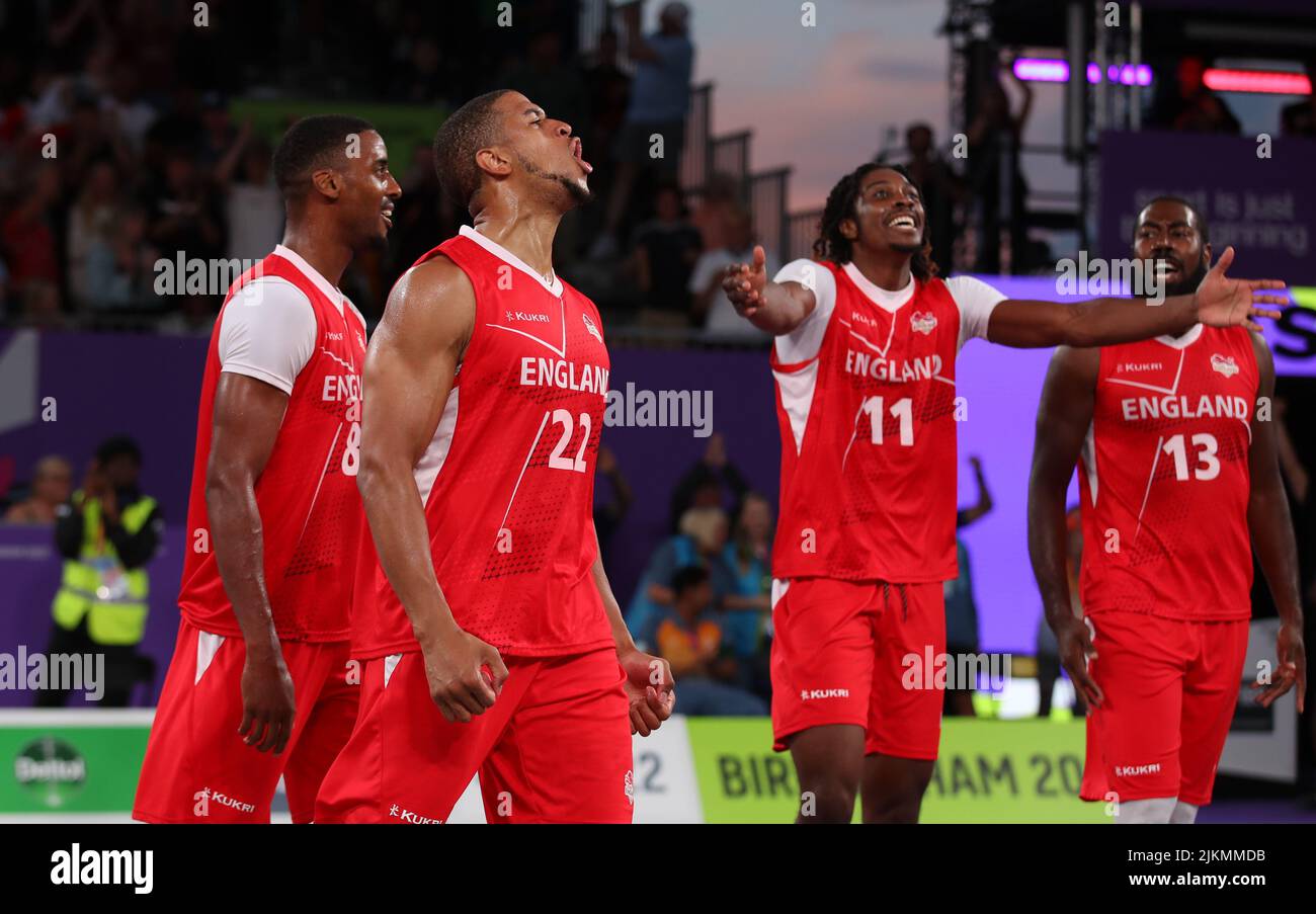 England's Myles Edward Sinclair, Jamell Anderson, Jaydon Kayne Henry ...