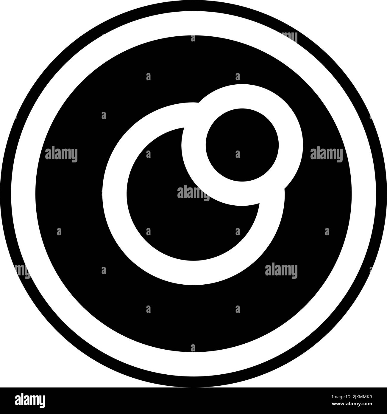 notification icon black vector illustration Stock Vector Image & Art ...