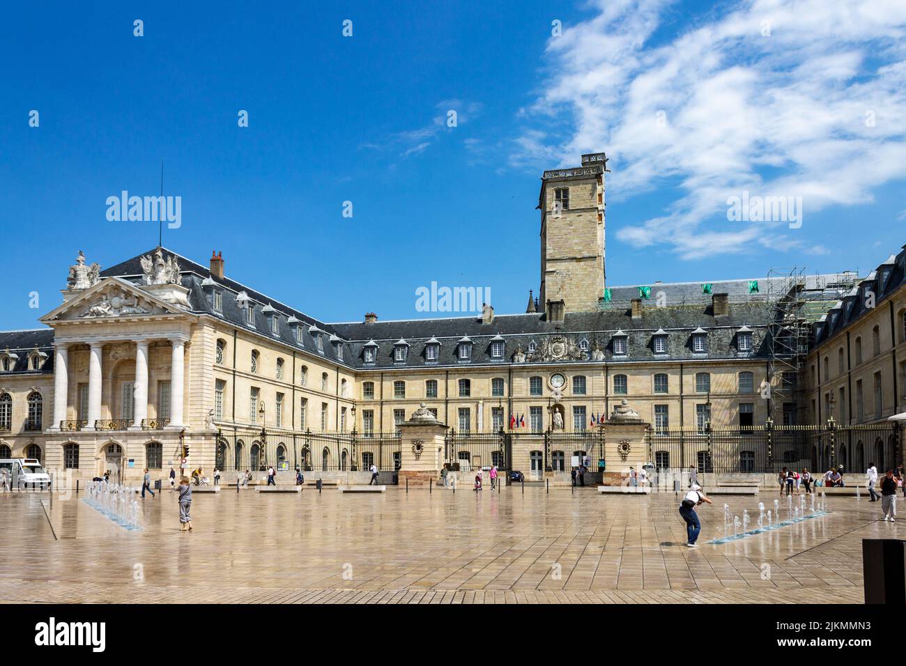 The Palace of the Dukes and Estates of Burgundy or Palais des ducs et ...