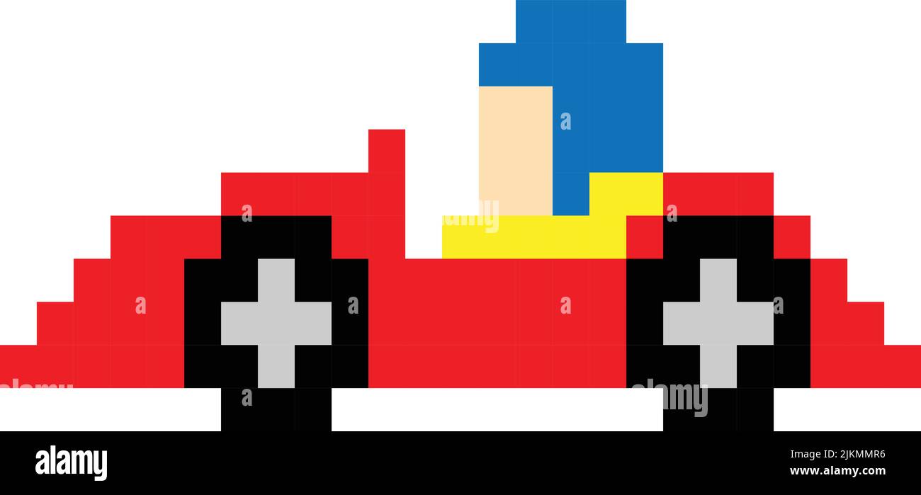 Car pixel art hi-res stock photography and images - Alamy