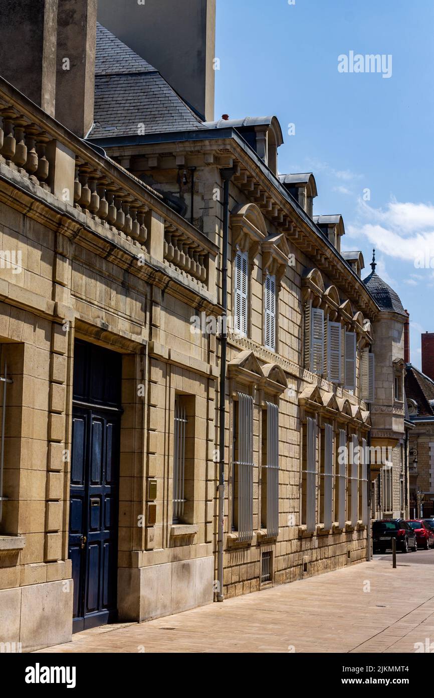 A vertical shot of beautiful architectural details of a historical ...