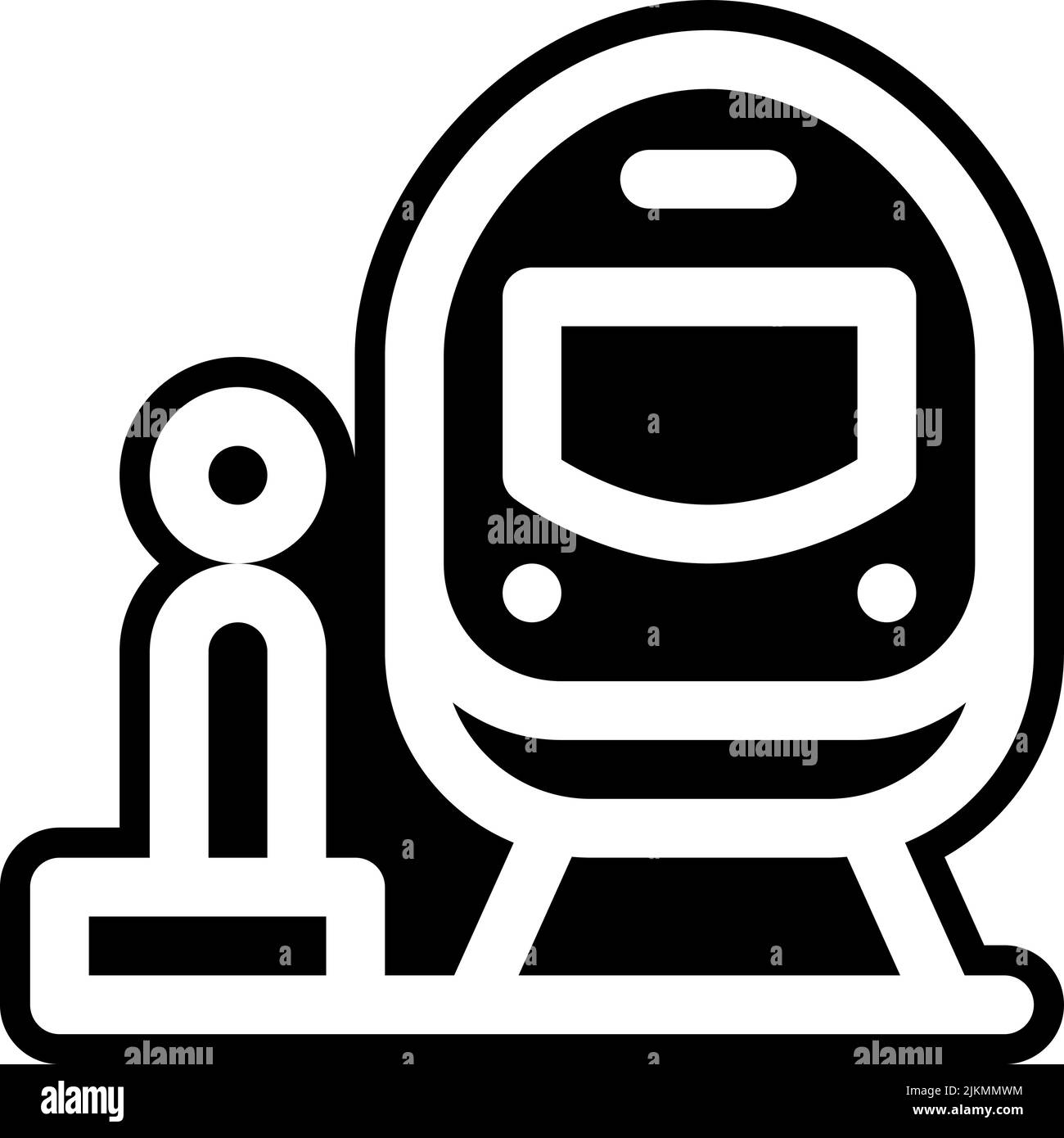 platform icon black vector illustration Stock Vector Image & Art - Alamy