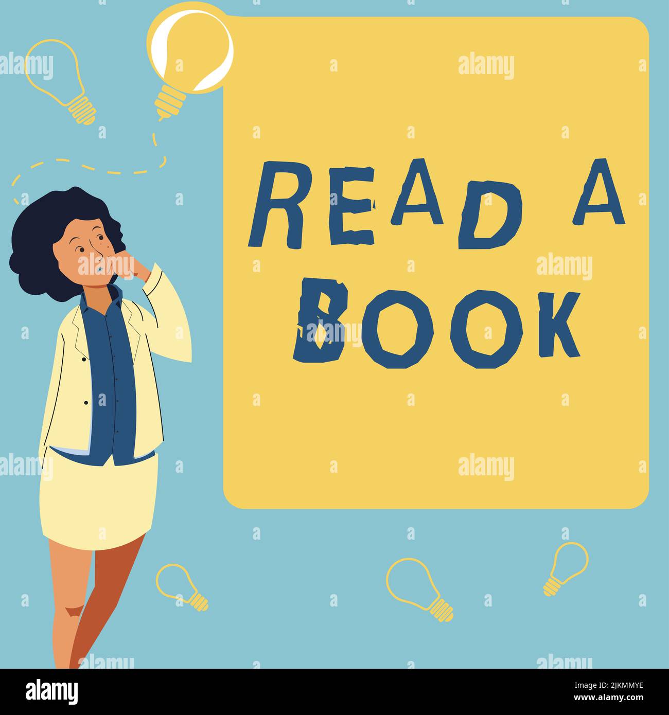 Sign displaying Read A Book, Conceptual photo Enjoy literature ...
