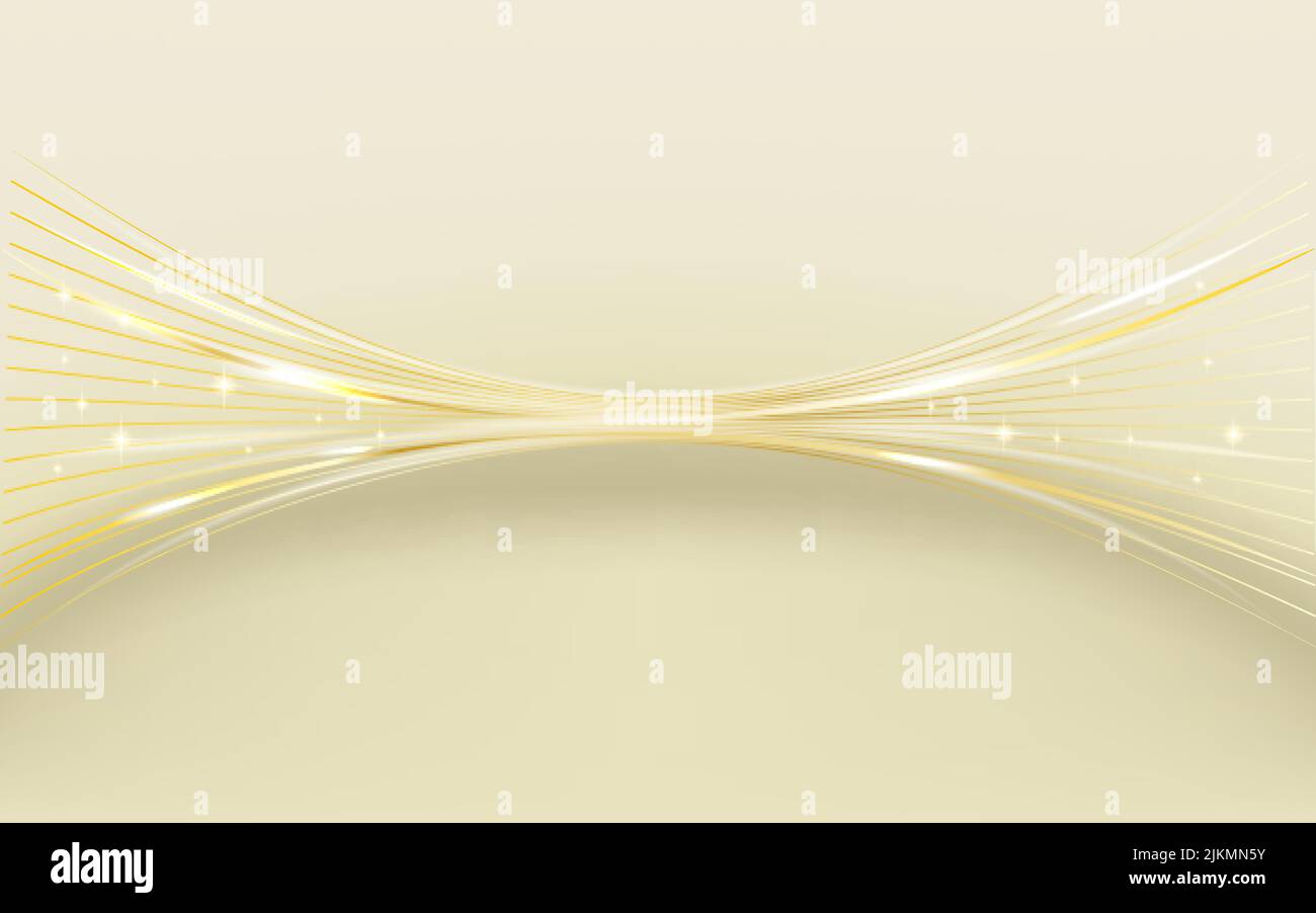 Abstract gold light threads background Stock Vector Image & Art - Alamy