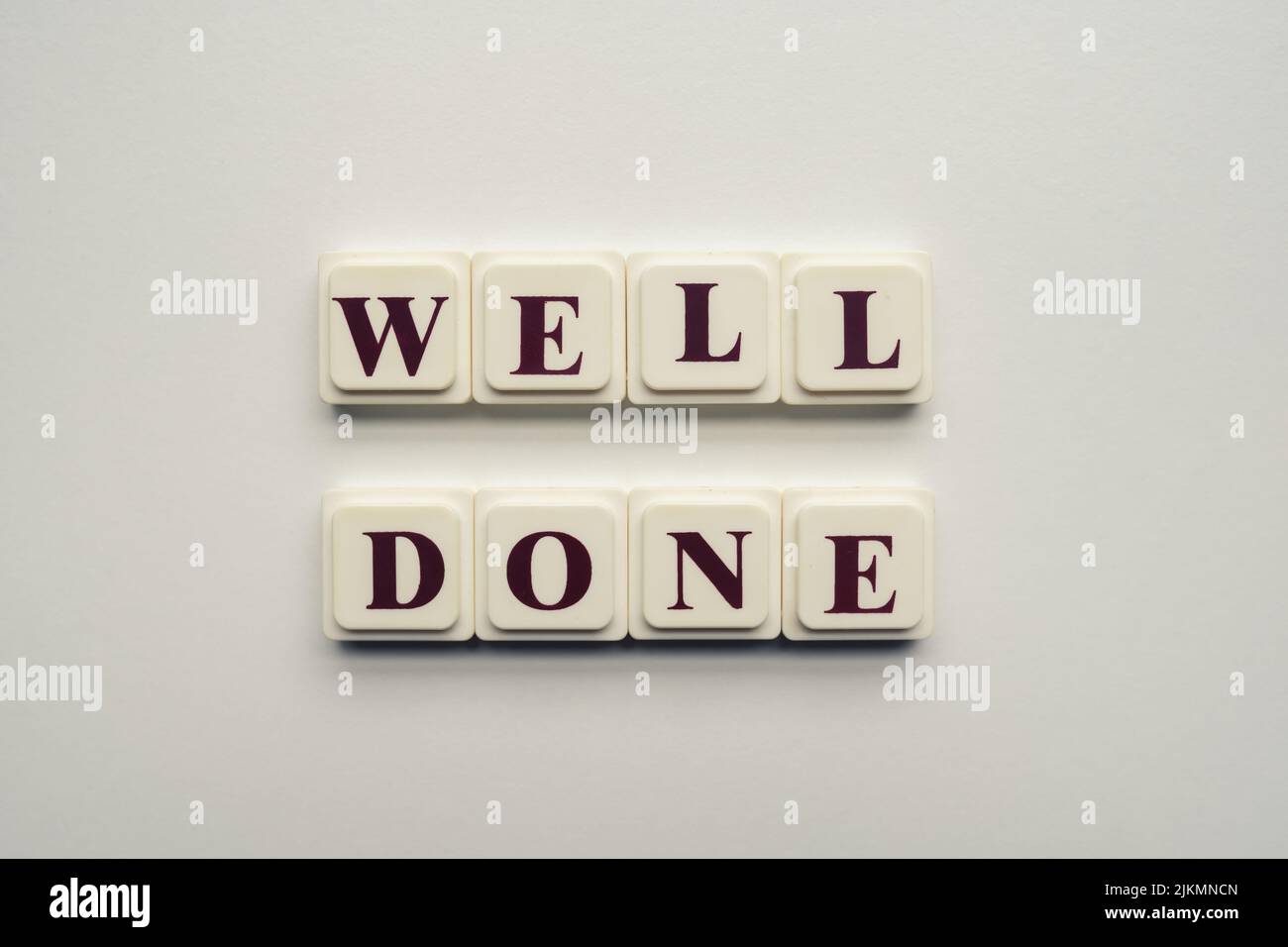 Well done word hi-res stock photography and images - Alamy