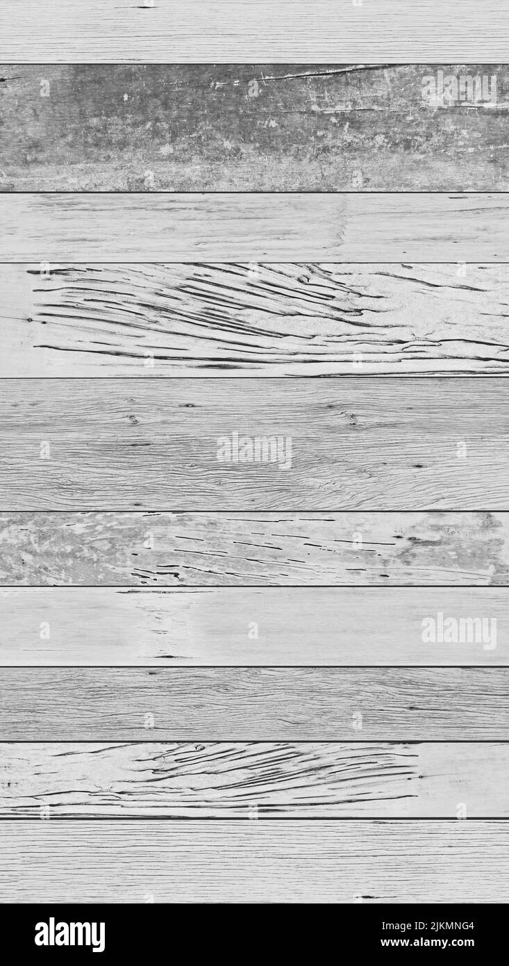 Wood deck top view Black and White Stock Photos & Images - Alamy