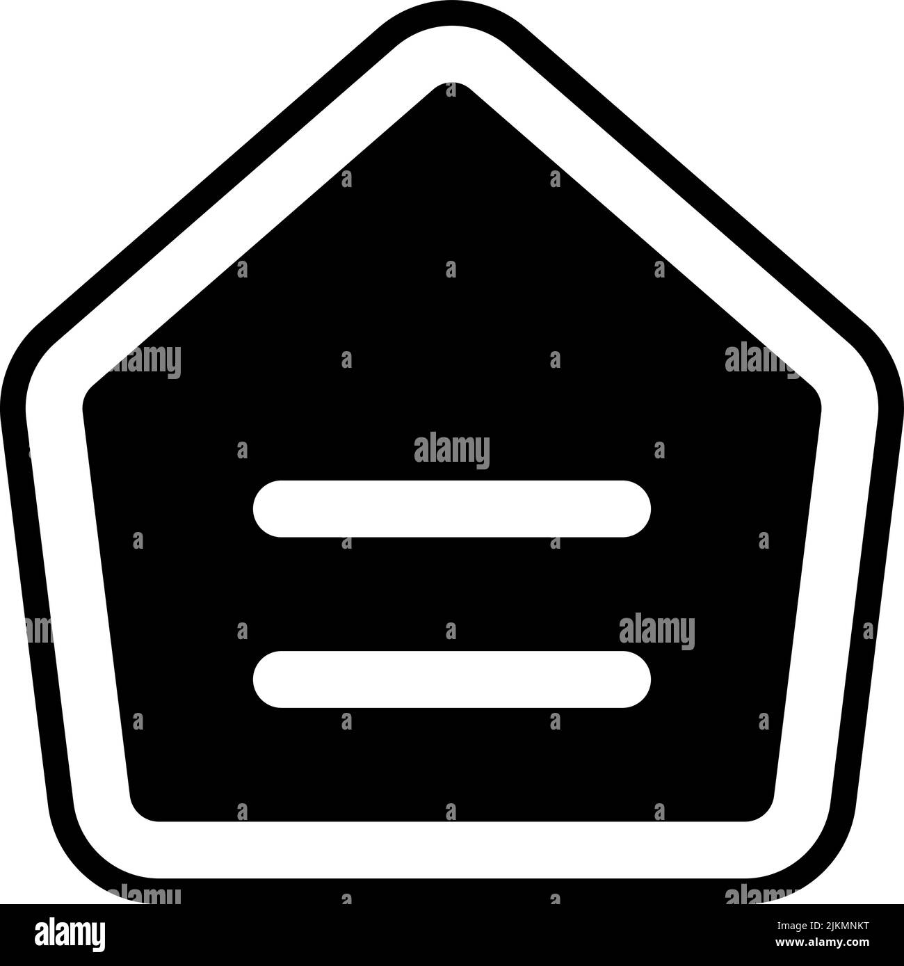 home icon black vector illustration Stock Vector Image & Art - Alamy