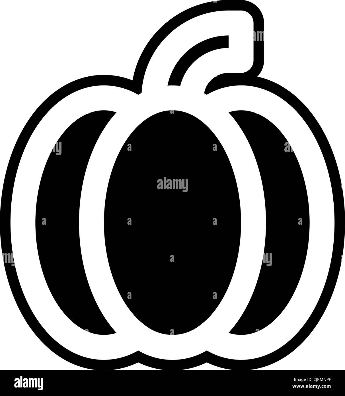 pumpkins icon black vector illustration Stock Vector Image & Art - Alamy