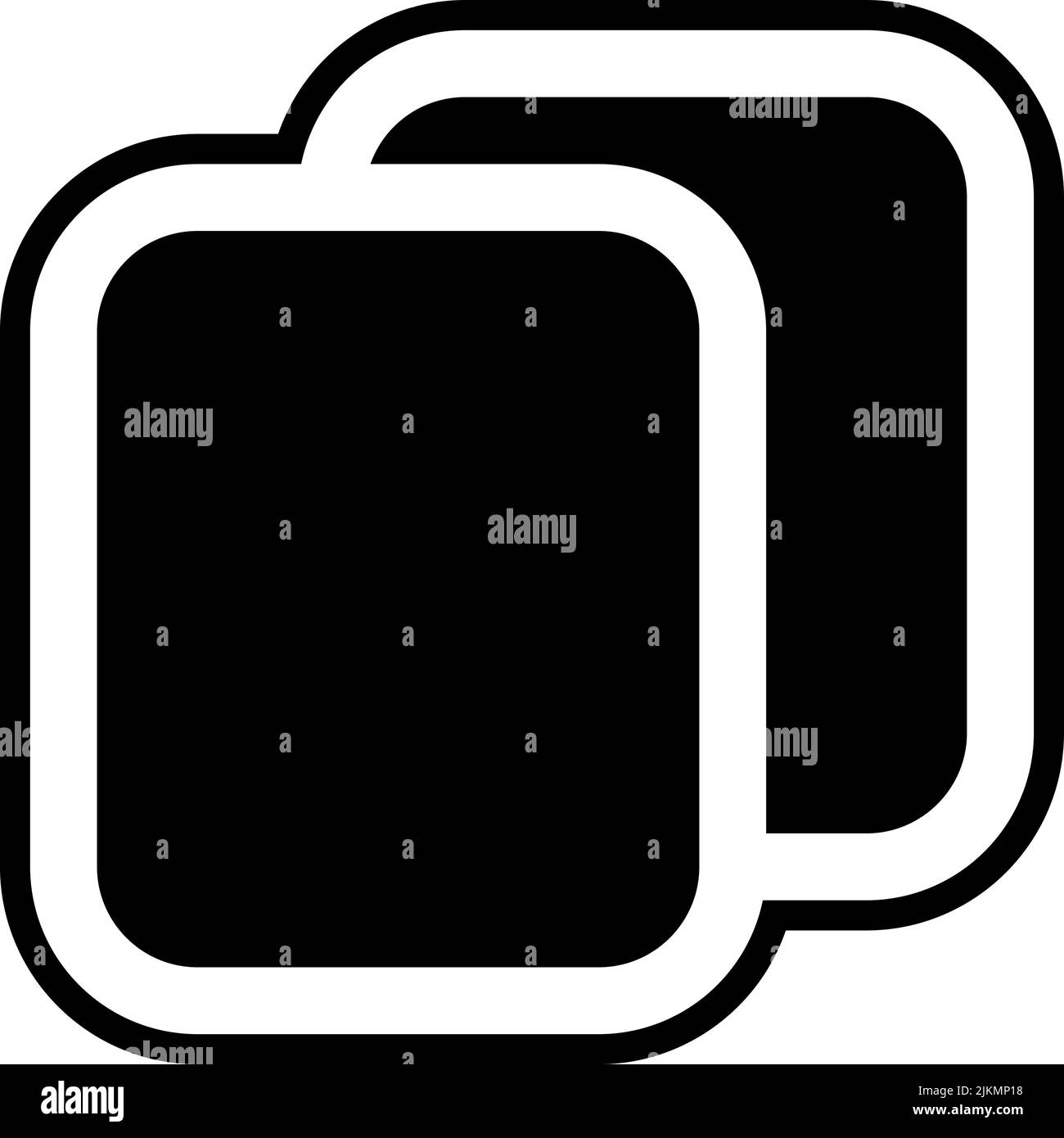 files icon black vector illustration Stock Vector Image & Art - Alamy