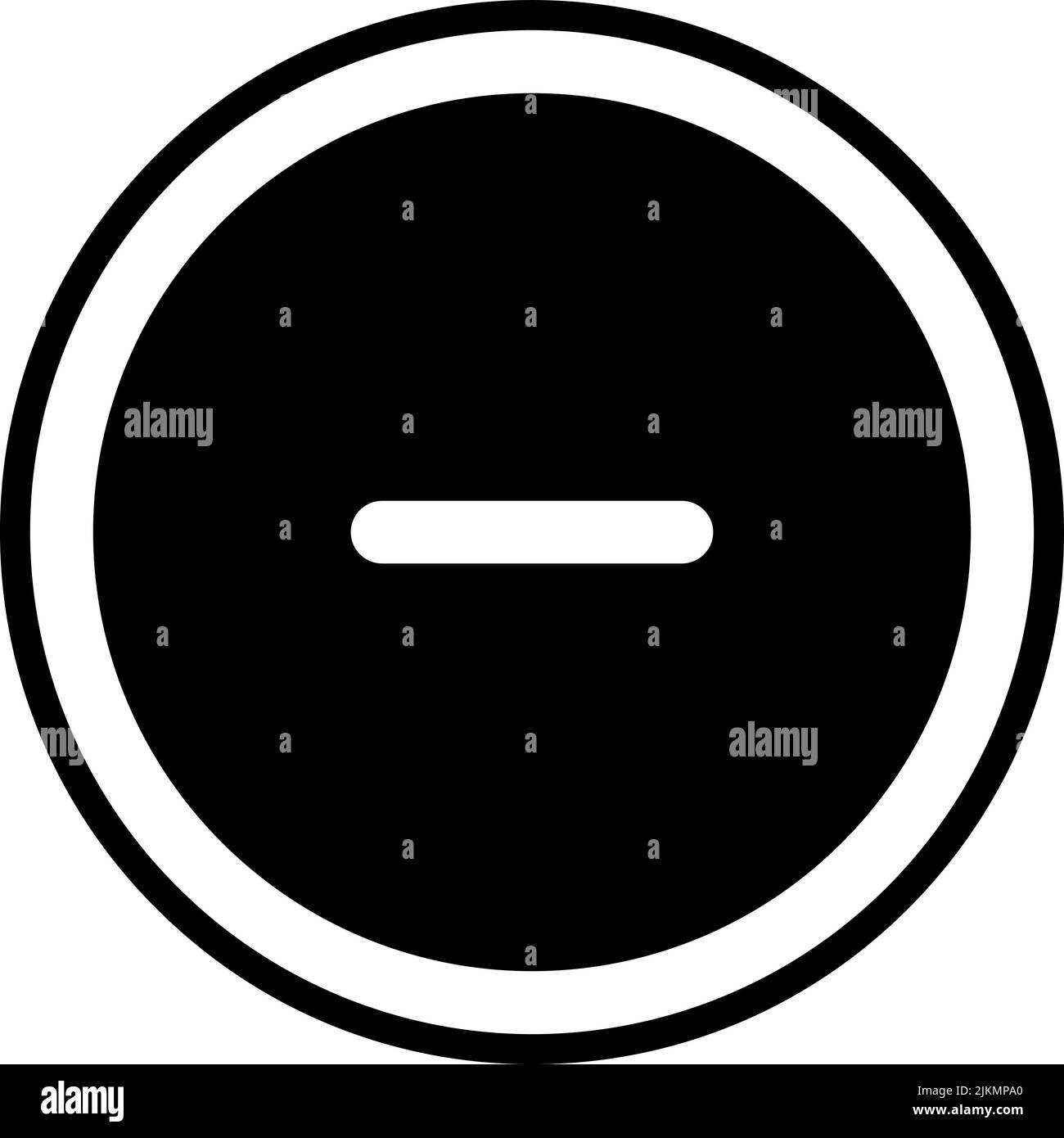 minus icon black vector illustration Stock Vector Image & Art - Alamy