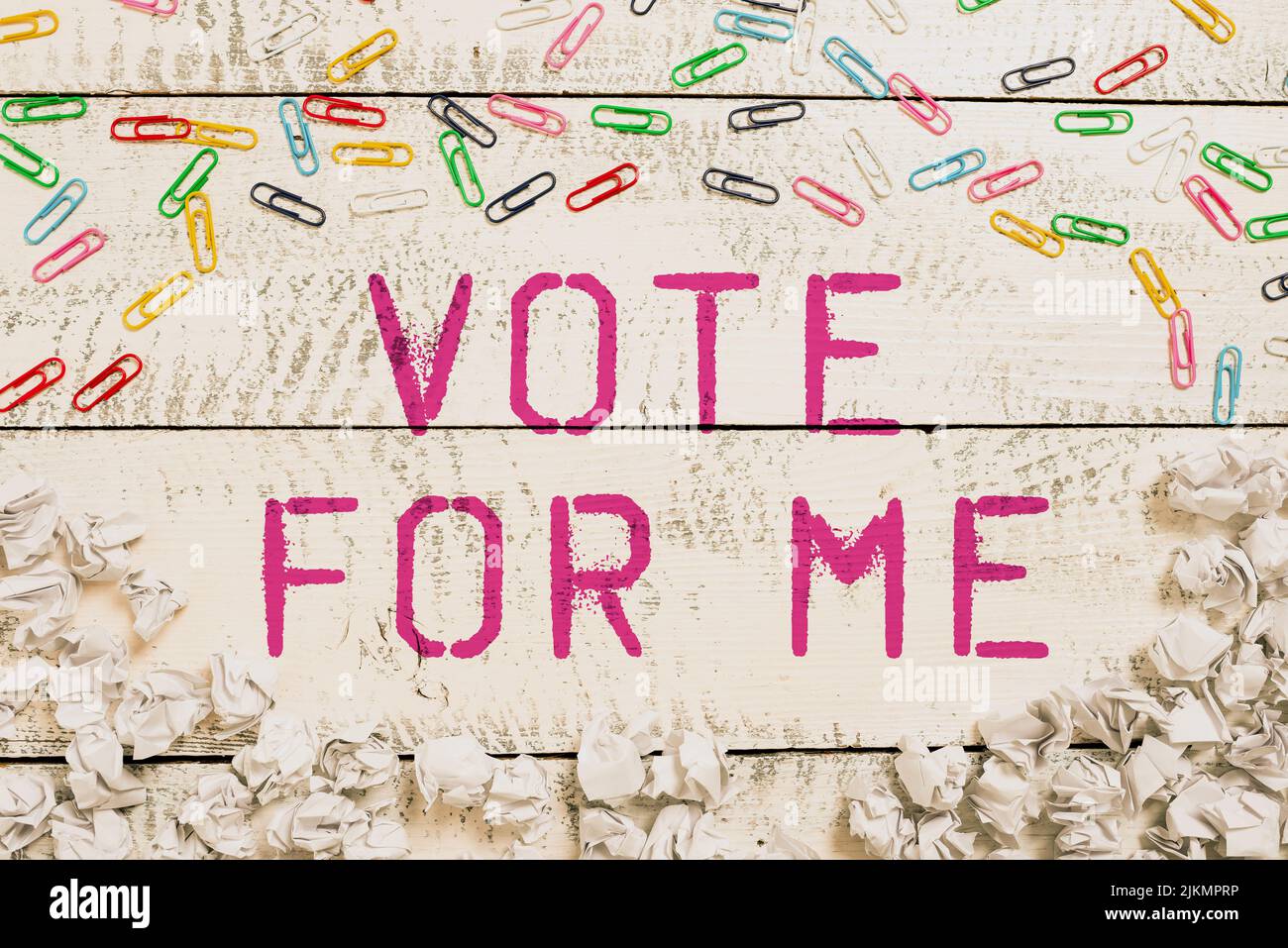 Writing displaying text Vote For Me. Business idea Campaigning for a ...