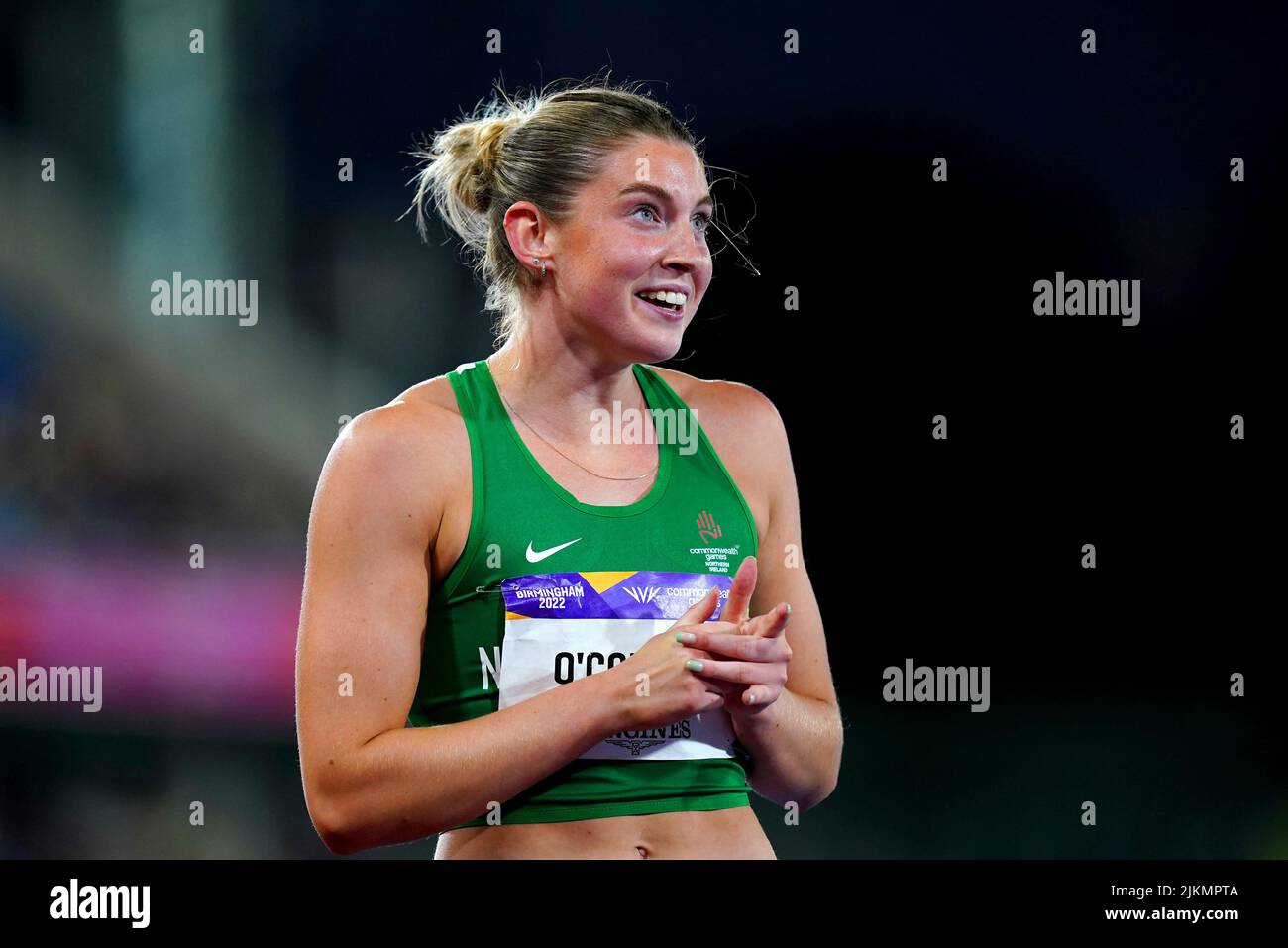 Northern Ireland's Kate O'Connor after competing in Heat 1 of the Women ...