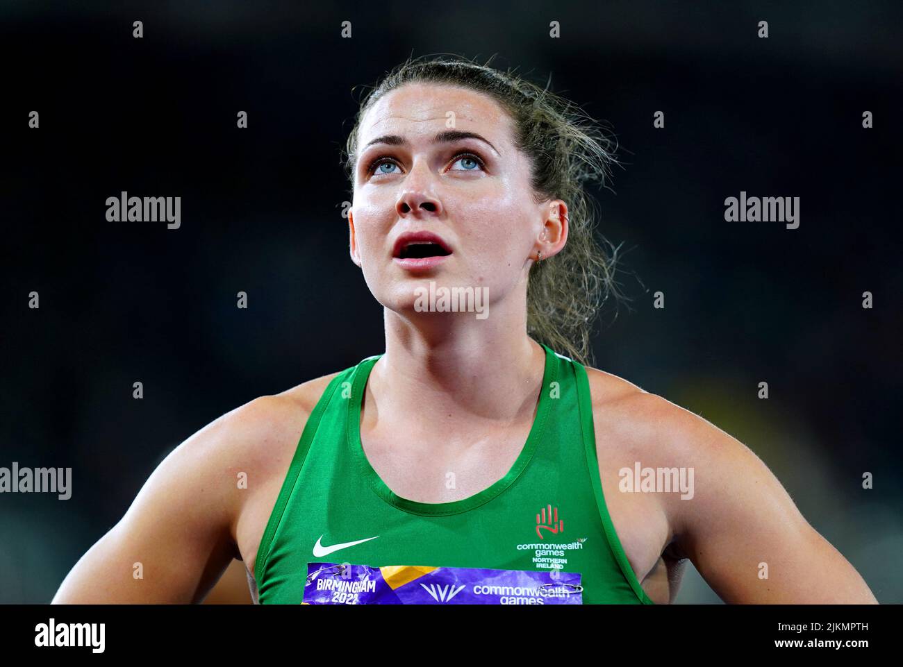 Northern Ireland's Anna McCauley after competing in Heat 1 of the Women ...