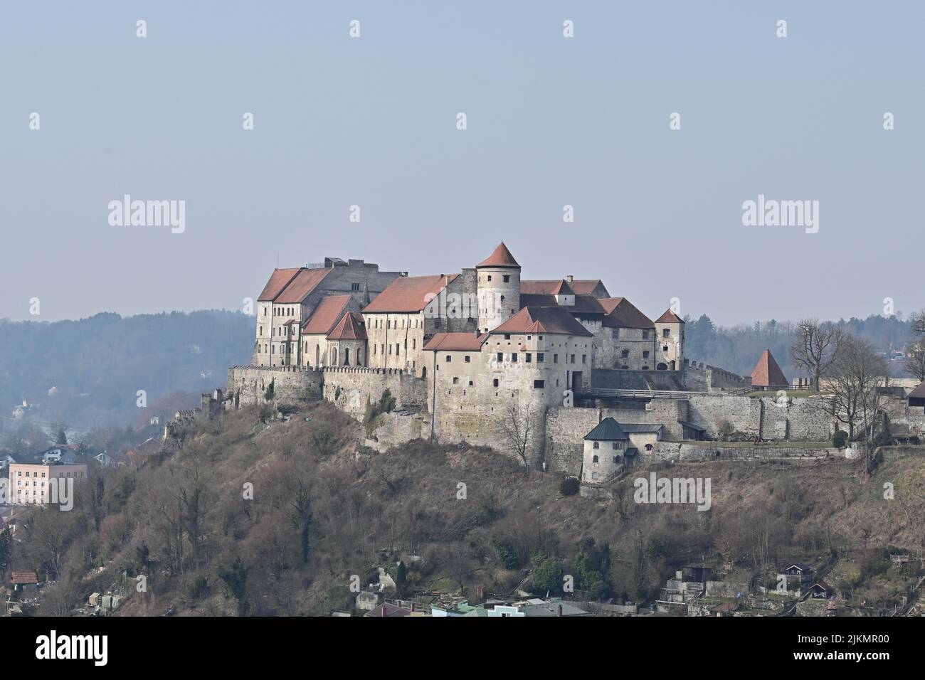 The Burghausen Castle in Upper Bavaria, Germany Stock Photo - Alamy