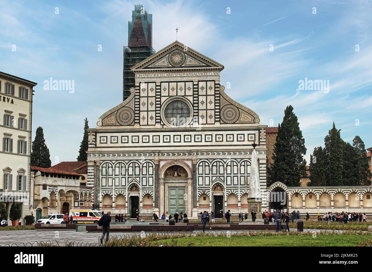 One of the most famous churches in Florence, the churches of Santa ...