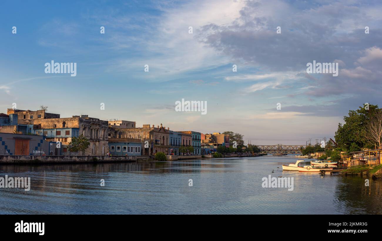 A beautiful view of the San Juan River in Matanzas, Cuba Stock Photo ...