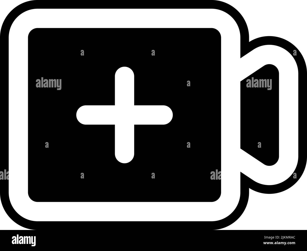 video icon black vector illustration Stock Vector Image & Art - Alamy