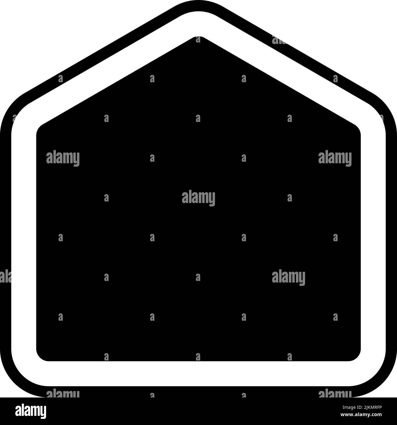 home icon black vector illustration Stock Vector Image & Art - Alamy