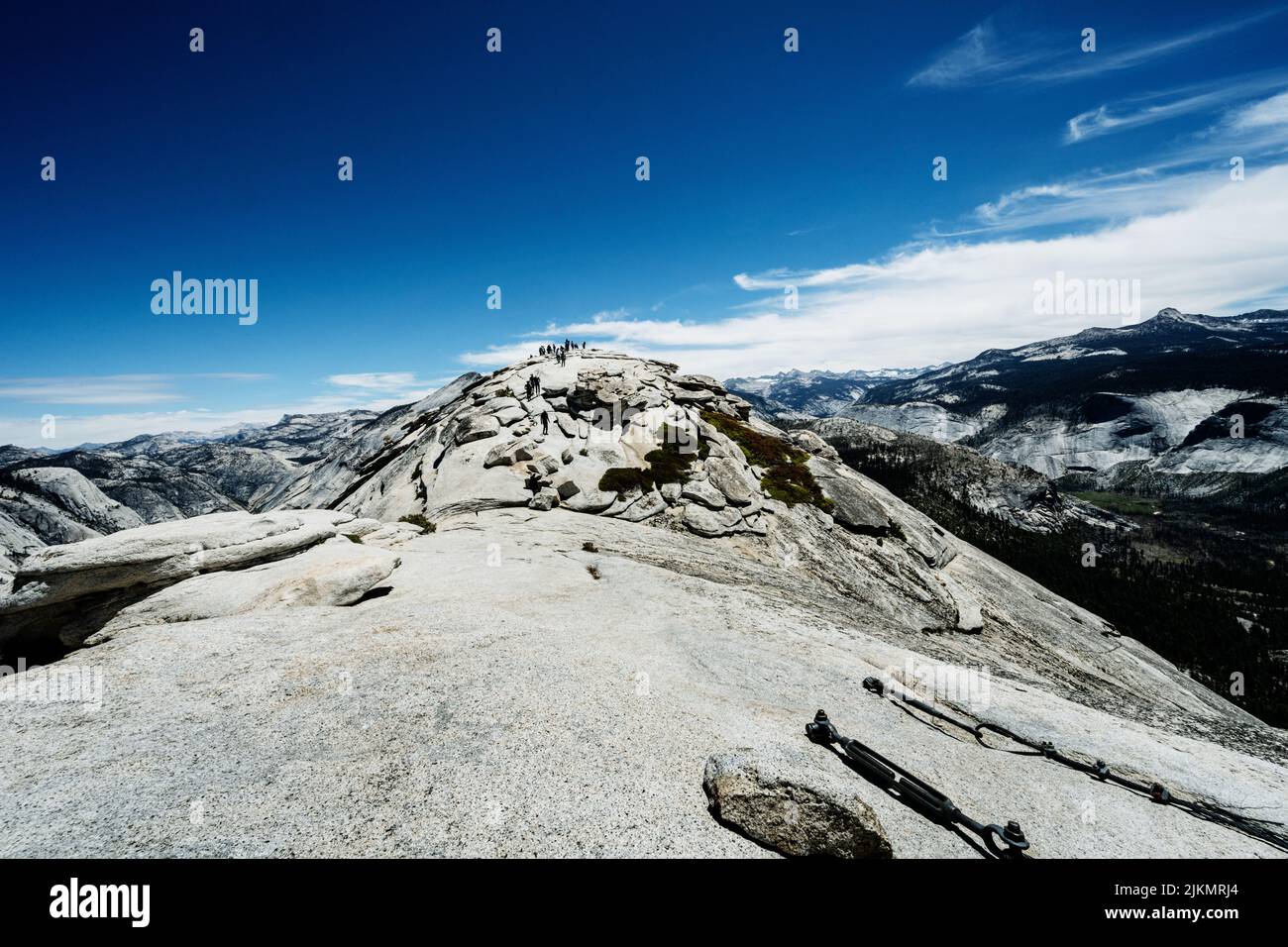 View from Half dome, Yosemite National Park, California Stock Photo - Alamy