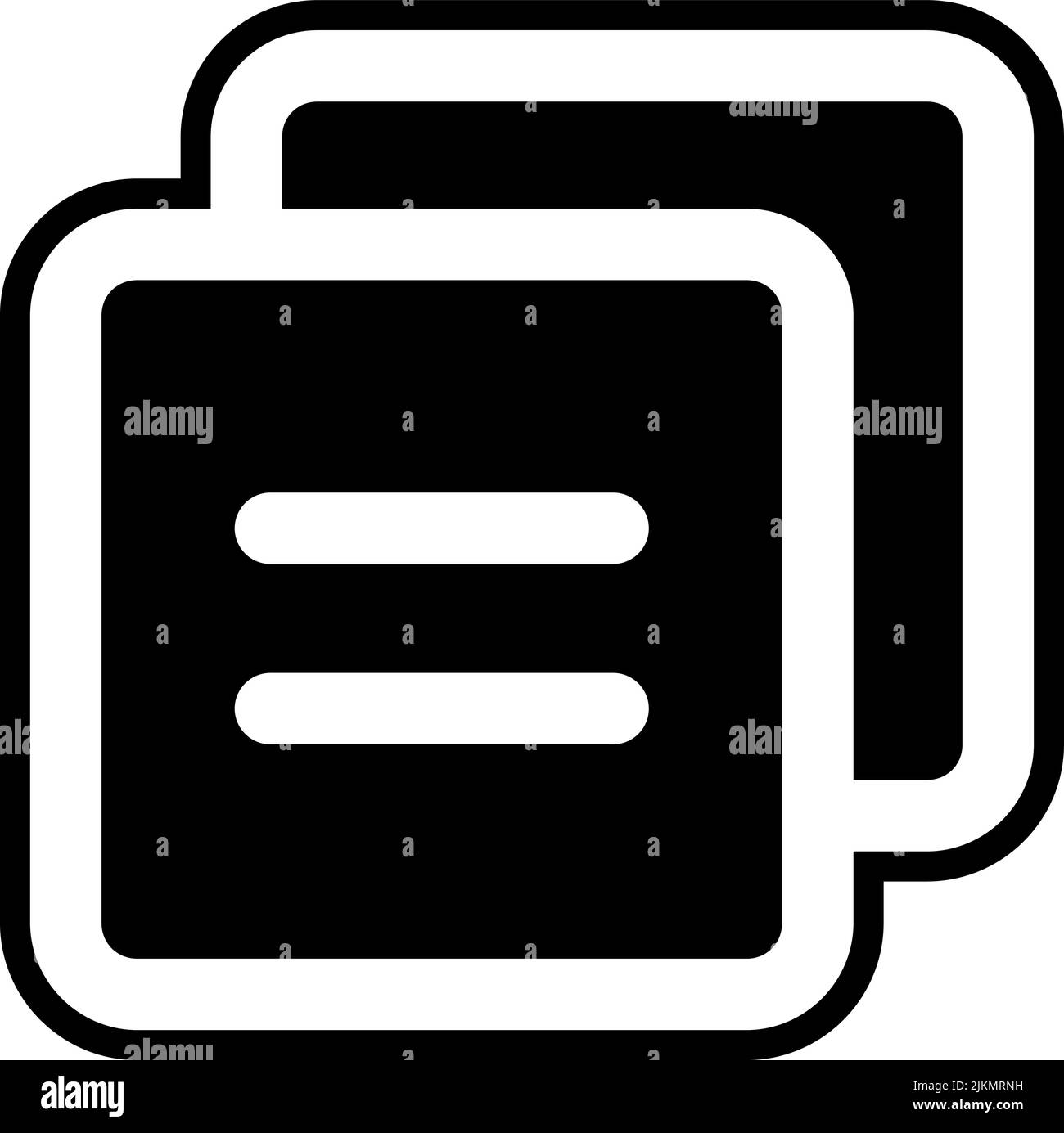 paste icon black vector illustration Stock Vector Image & Art - Alamy