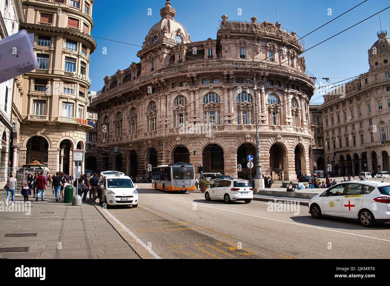 Piazza De Ferrari is the main square of Genoa, renowned for its ...