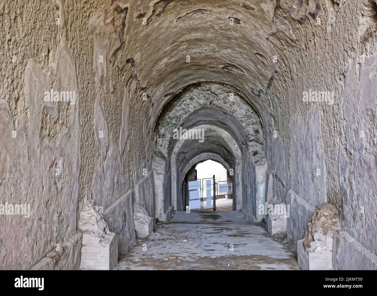 Amphitheatre elliptical structure interior,with 20000 capacity,Roman ...