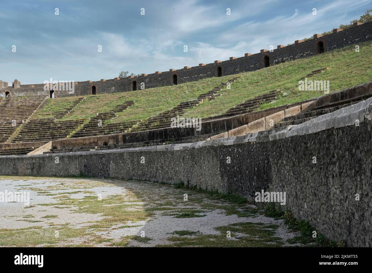 Pompeii amphitheatre painting hi-res stock photography and images - Alamy