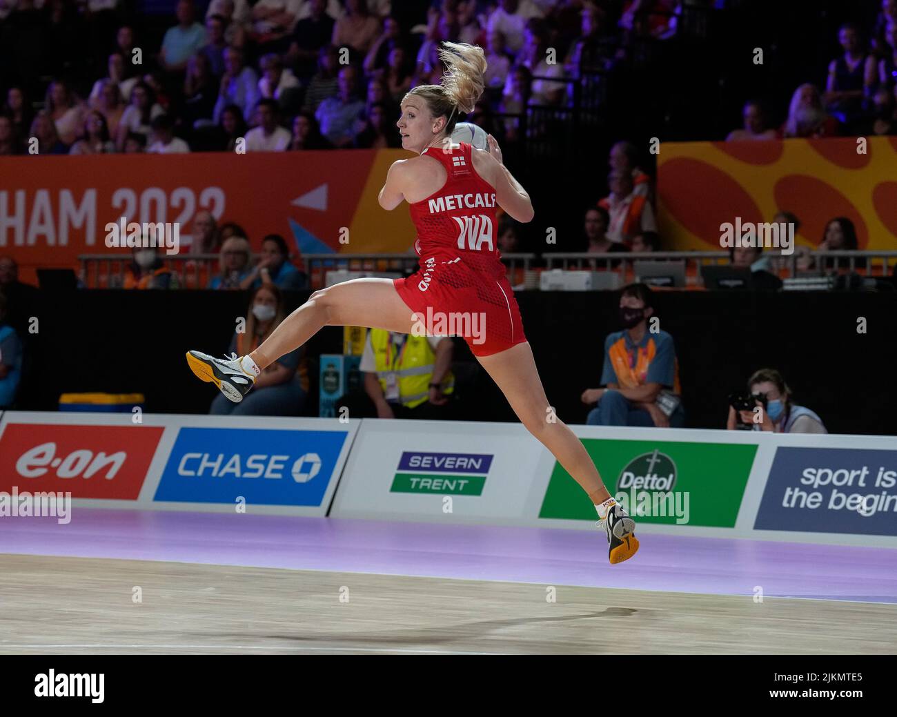 Birmingham, UK. 02nd Aug, 2022. Natalie METCALF (WA) of England during ...