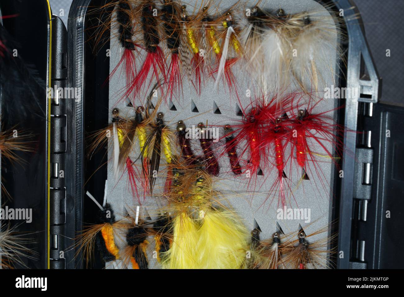 Feathers tied to fishing hook hi-res stock photography and images - Alamy