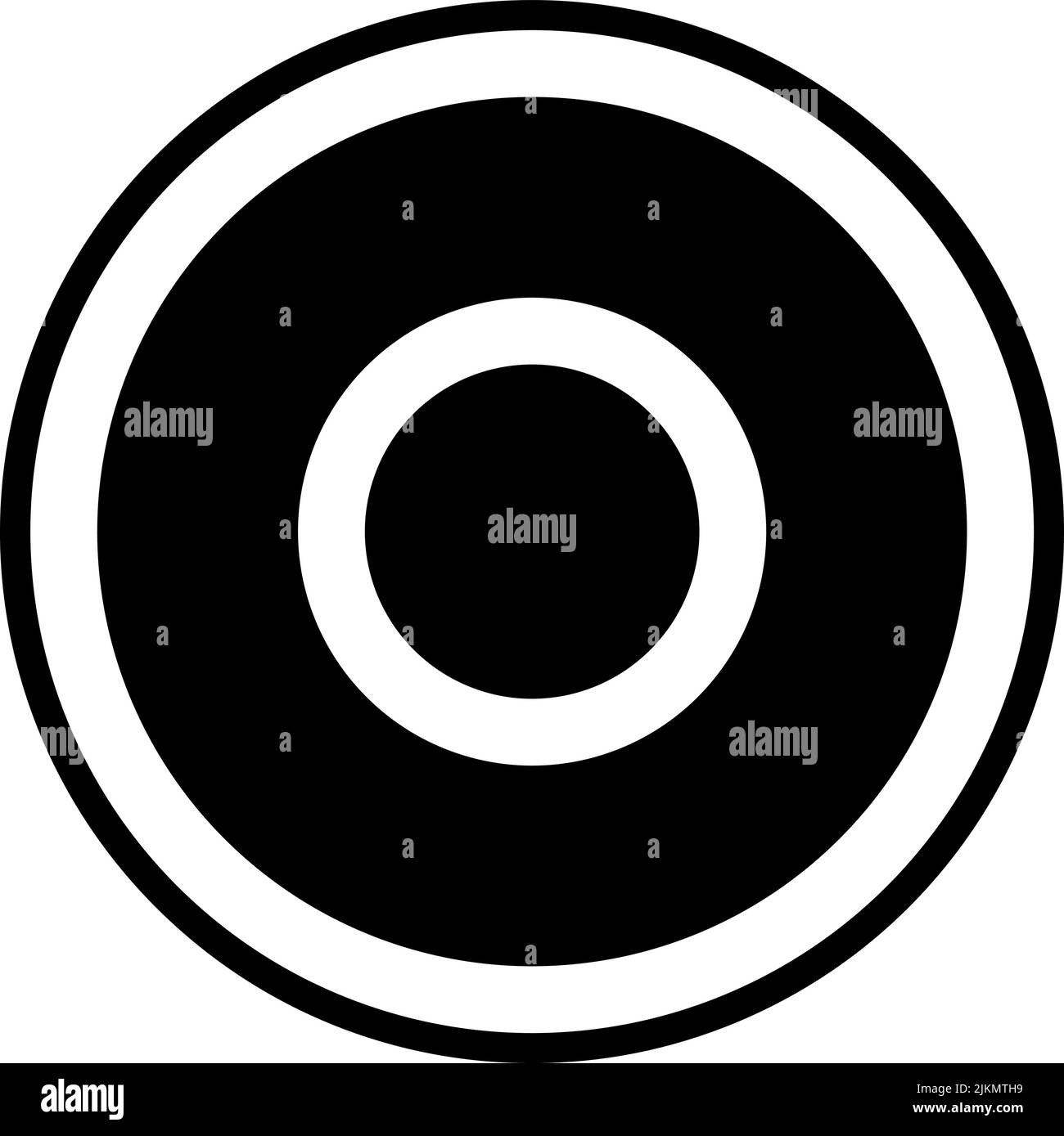 recording icon black vector illustration Stock Vector Image & Art - Alamy