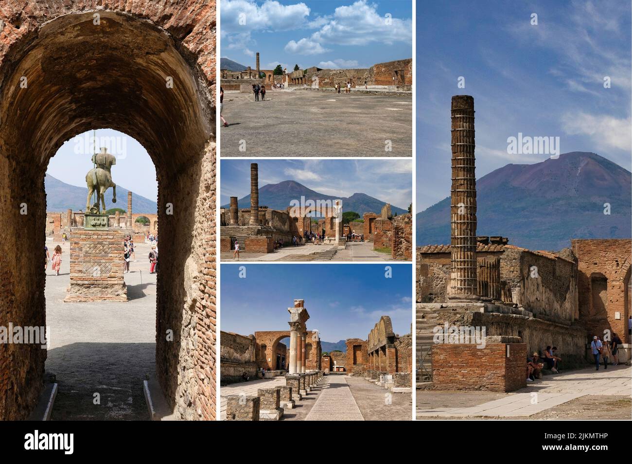 Pompeii forum hi-res stock photography and images - Alamy