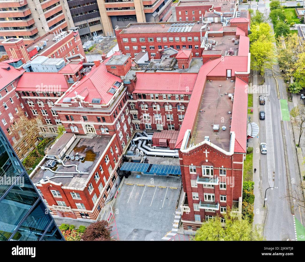 VANCOUVER, BRITISH COLUMBIA - April 29, 2022: St. Paul's Hospital is ...