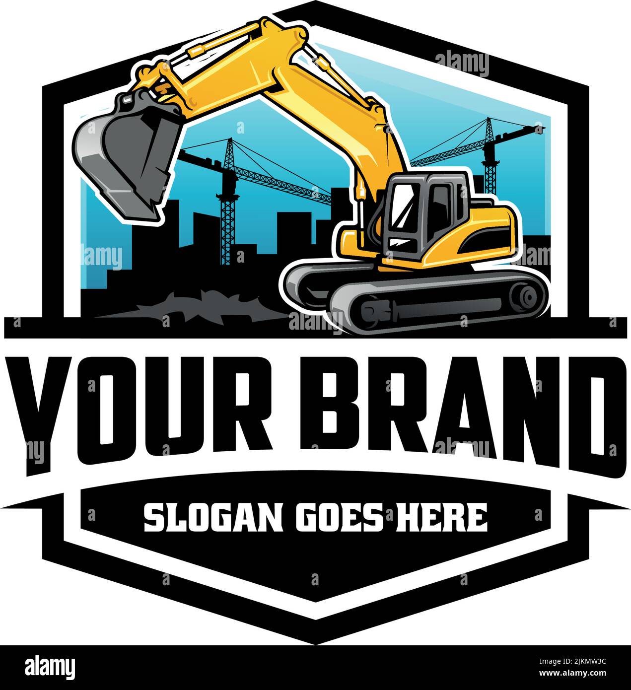 Construction site detail Stock Vector Images - Alamy