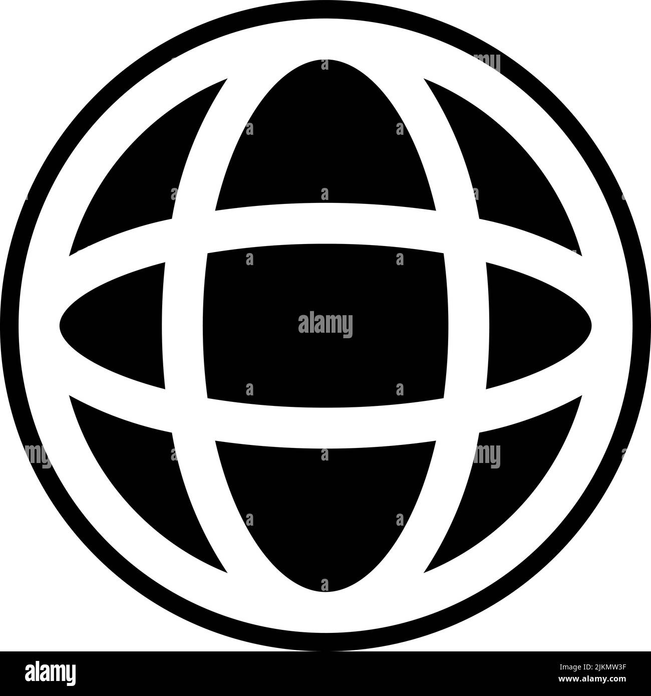 internet icon black vector illustration Stock Vector Image & Art - Alamy