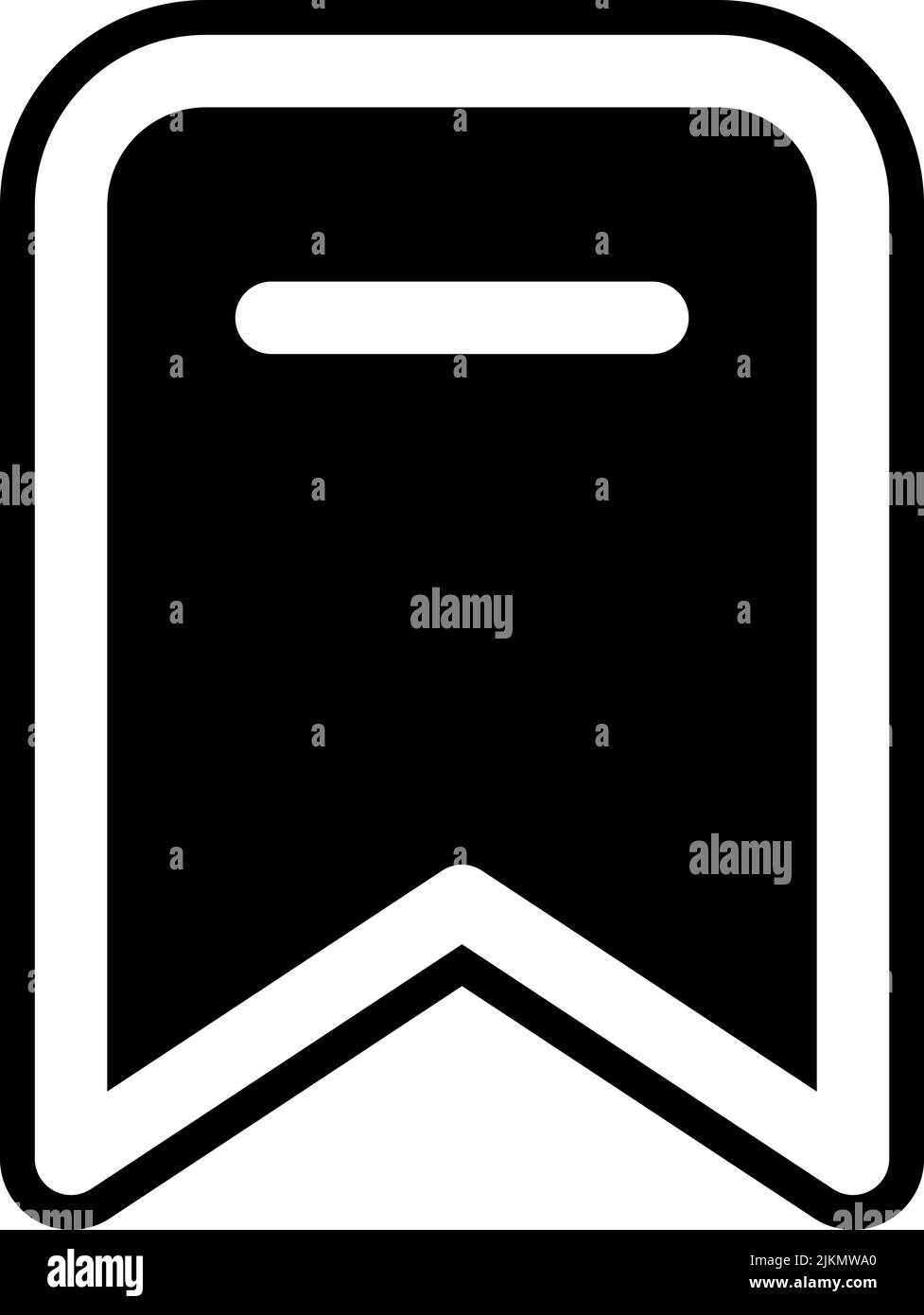 bookmark icon black vector illustration Stock Vector Image & Art - Alamy