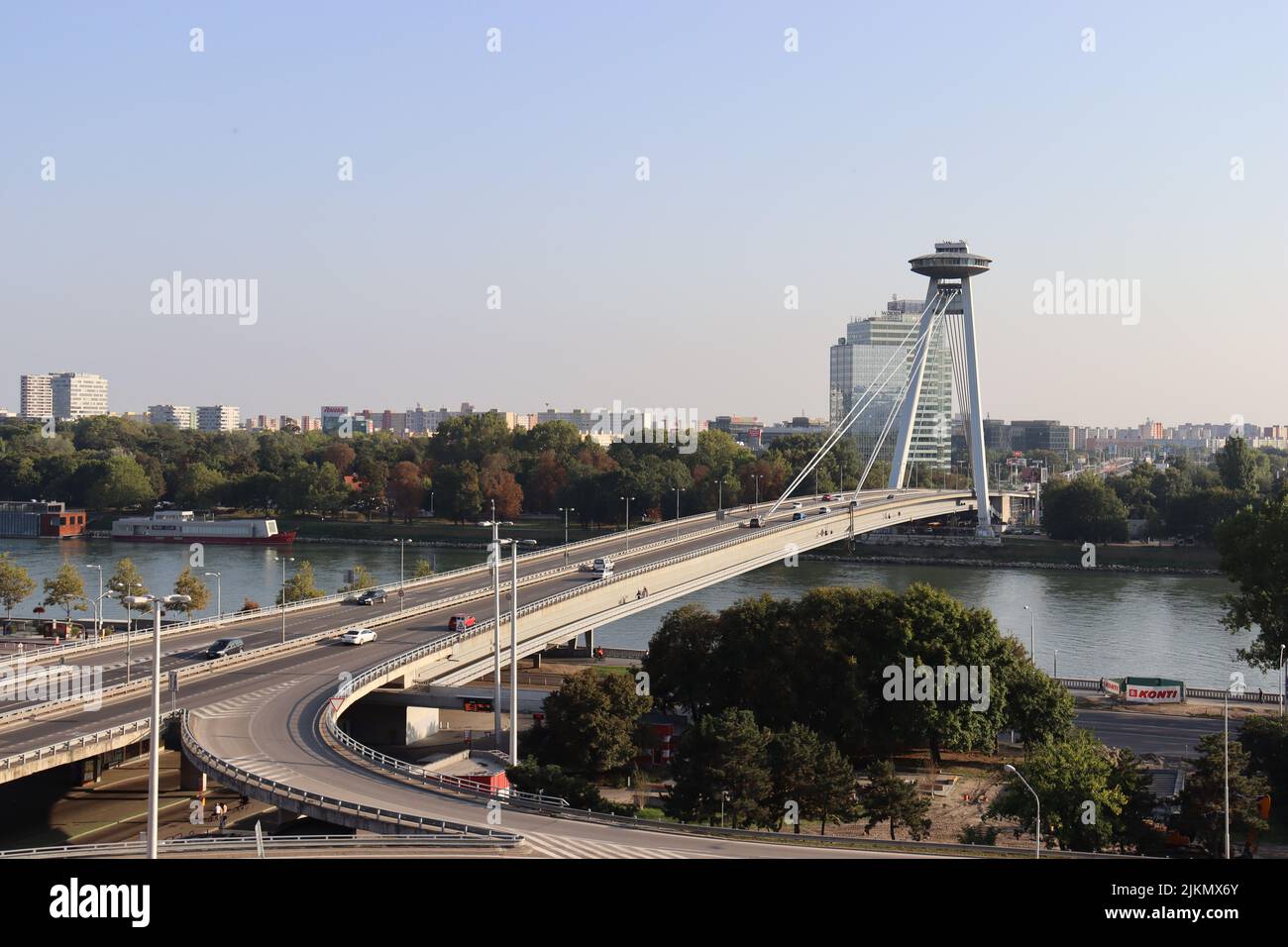 An aerial view of Most SNP Stock Photo - Alamy