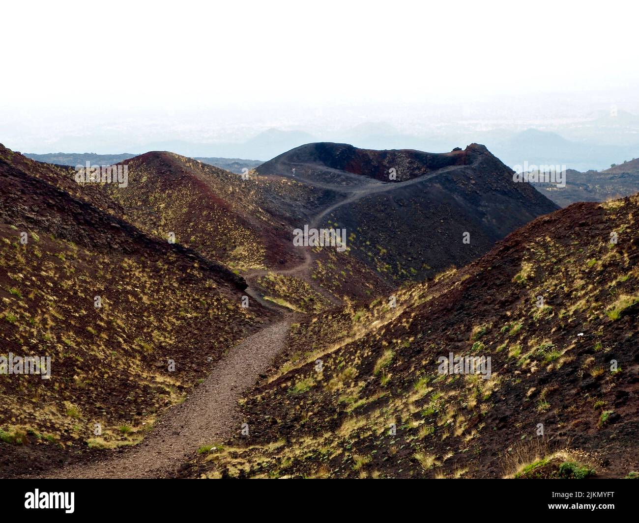 A beautiful view of the Volcano Etna in Sicily, Italy Stock Photo - Alamy