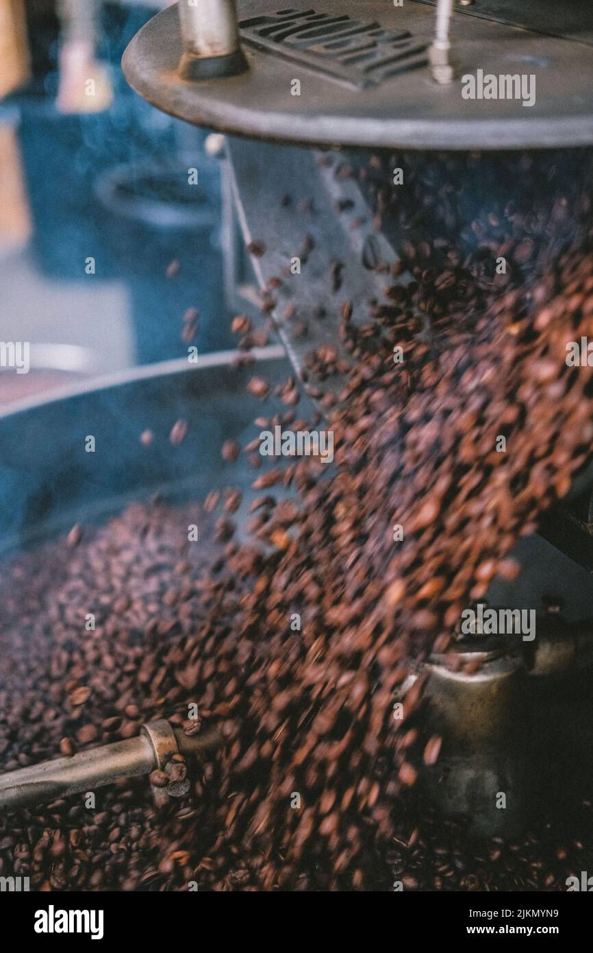 Industrial coffee roaster hi-res stock photography and images - Alamy