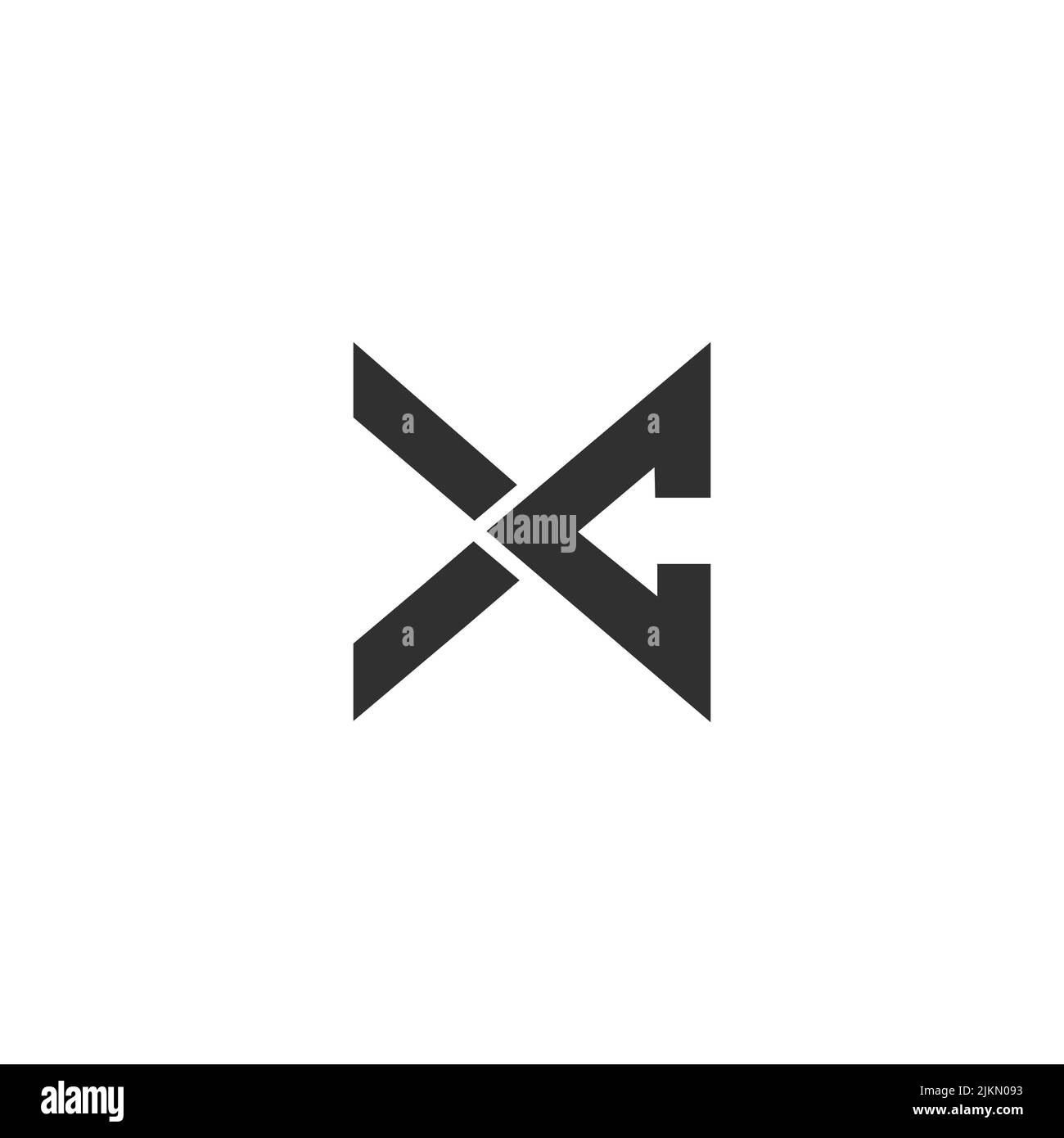 Alphabet Initials logo XC, CX, X and C Stock Vector Image & Art - Alamy