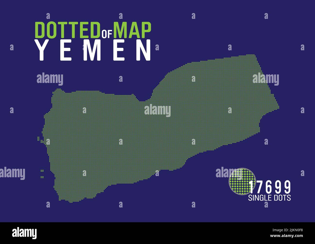 a detailed and dotted map of yemen Stock Vector Image & Art - Alamy